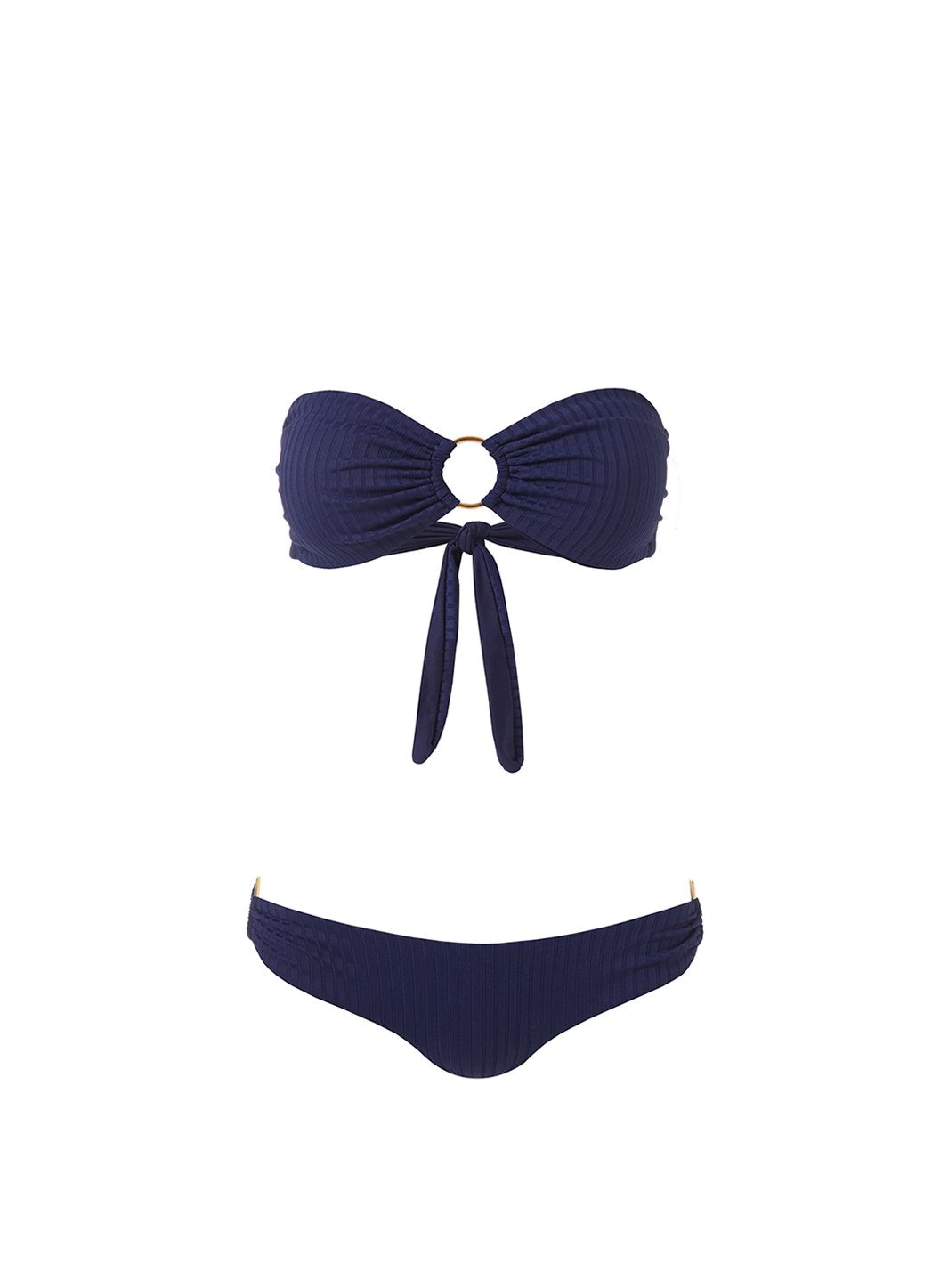 Evita Navy Ribbed Bikini Official Site