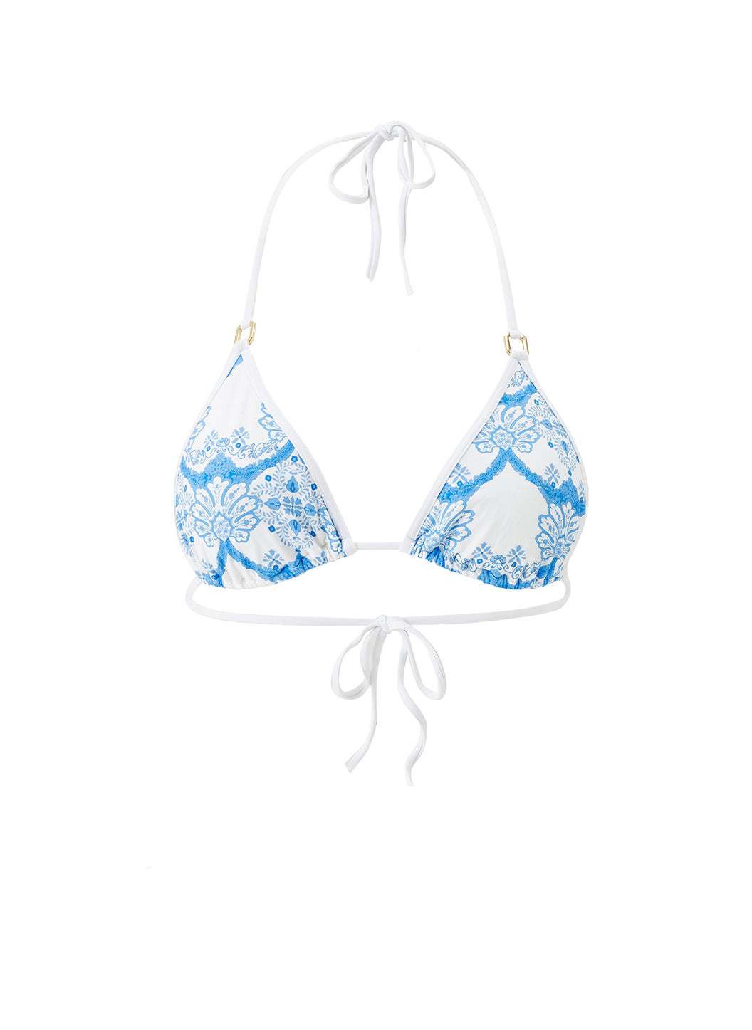 Malta Florian Triangle Bikini Top | Official Site