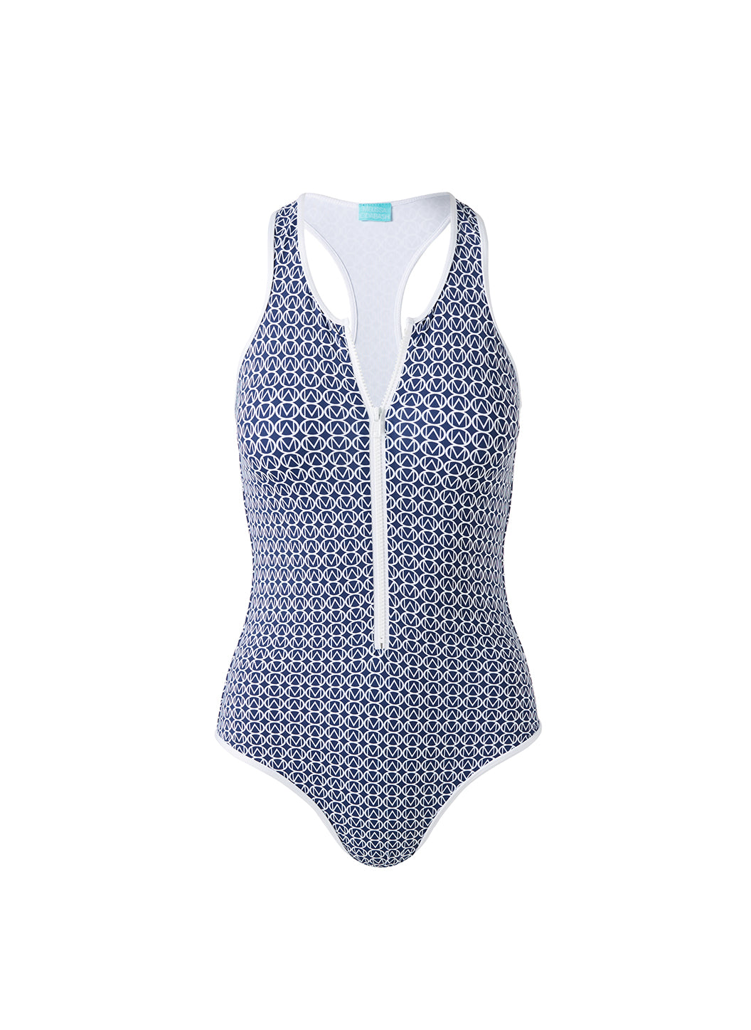 Exclusive Zuma Navy Geo Swimsuit | Official Site