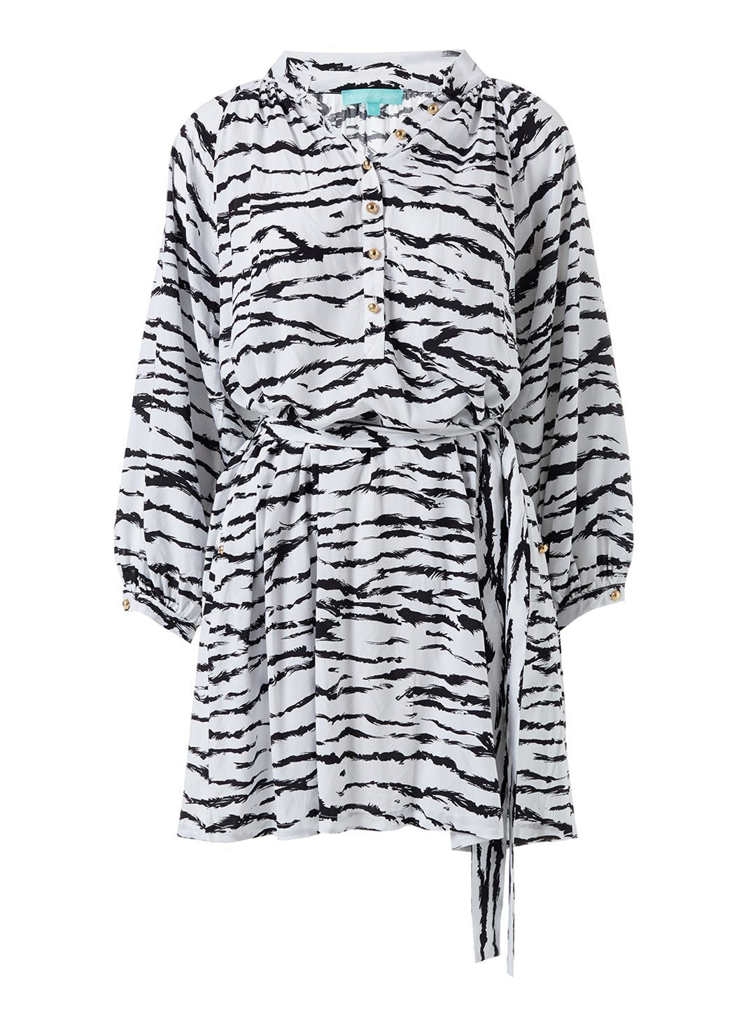 Amy Tiger Print Dress | Official Site