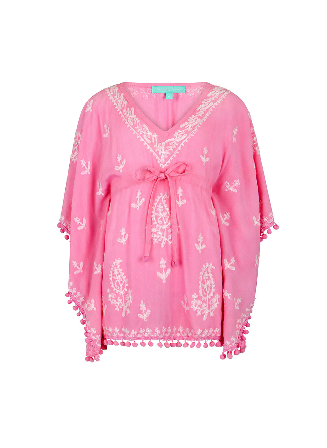 Baby Sharize Pale Pink White Kaftan | Official Site