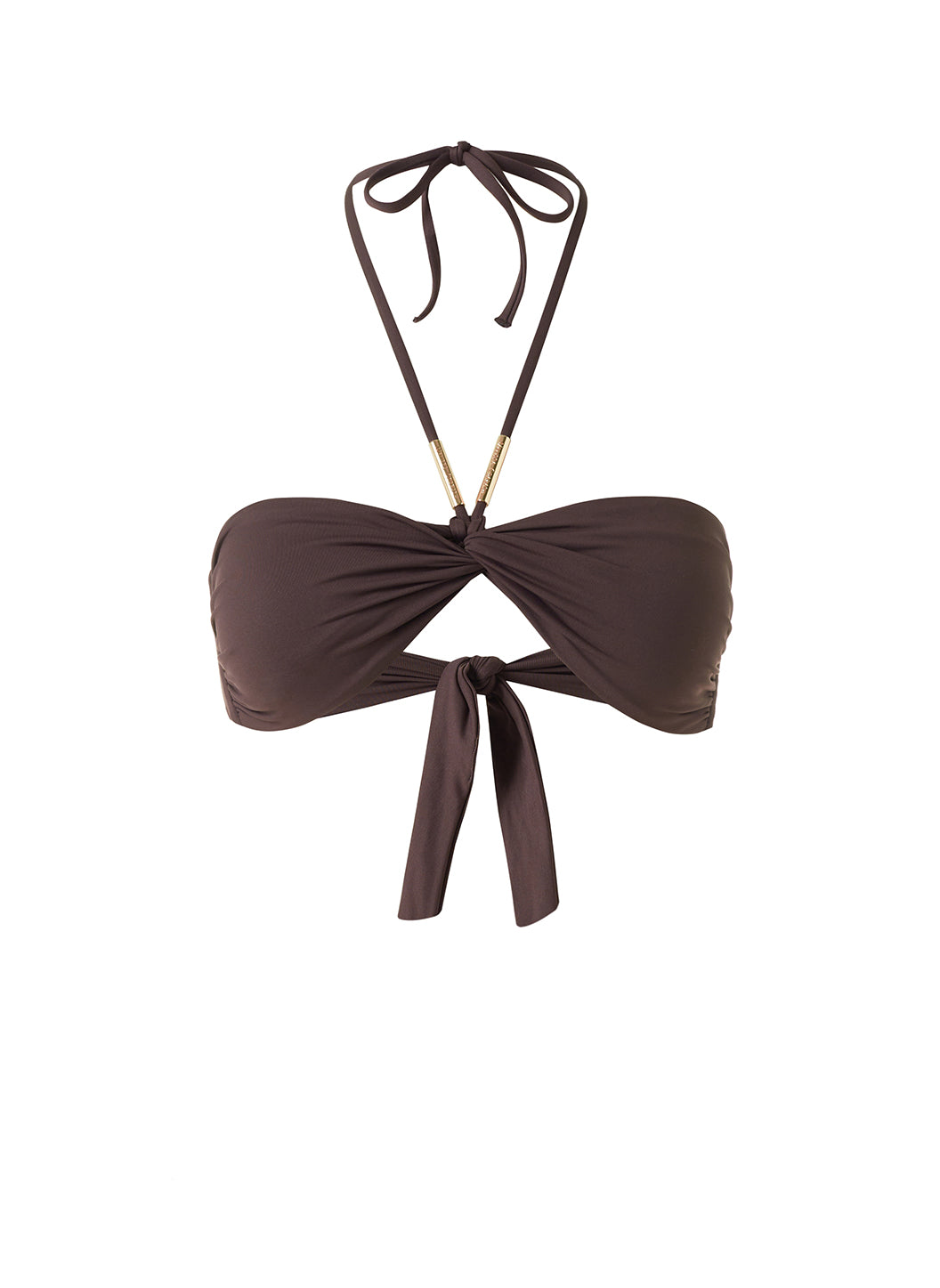Canary Brown Bikini Top | Official Site