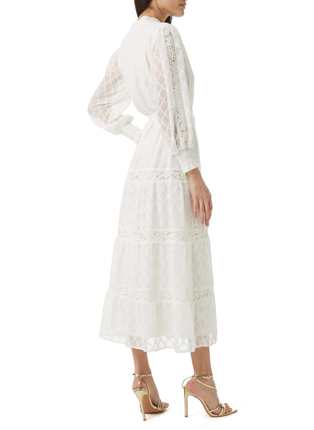 Dahlia White Diamond Dress | Official Site