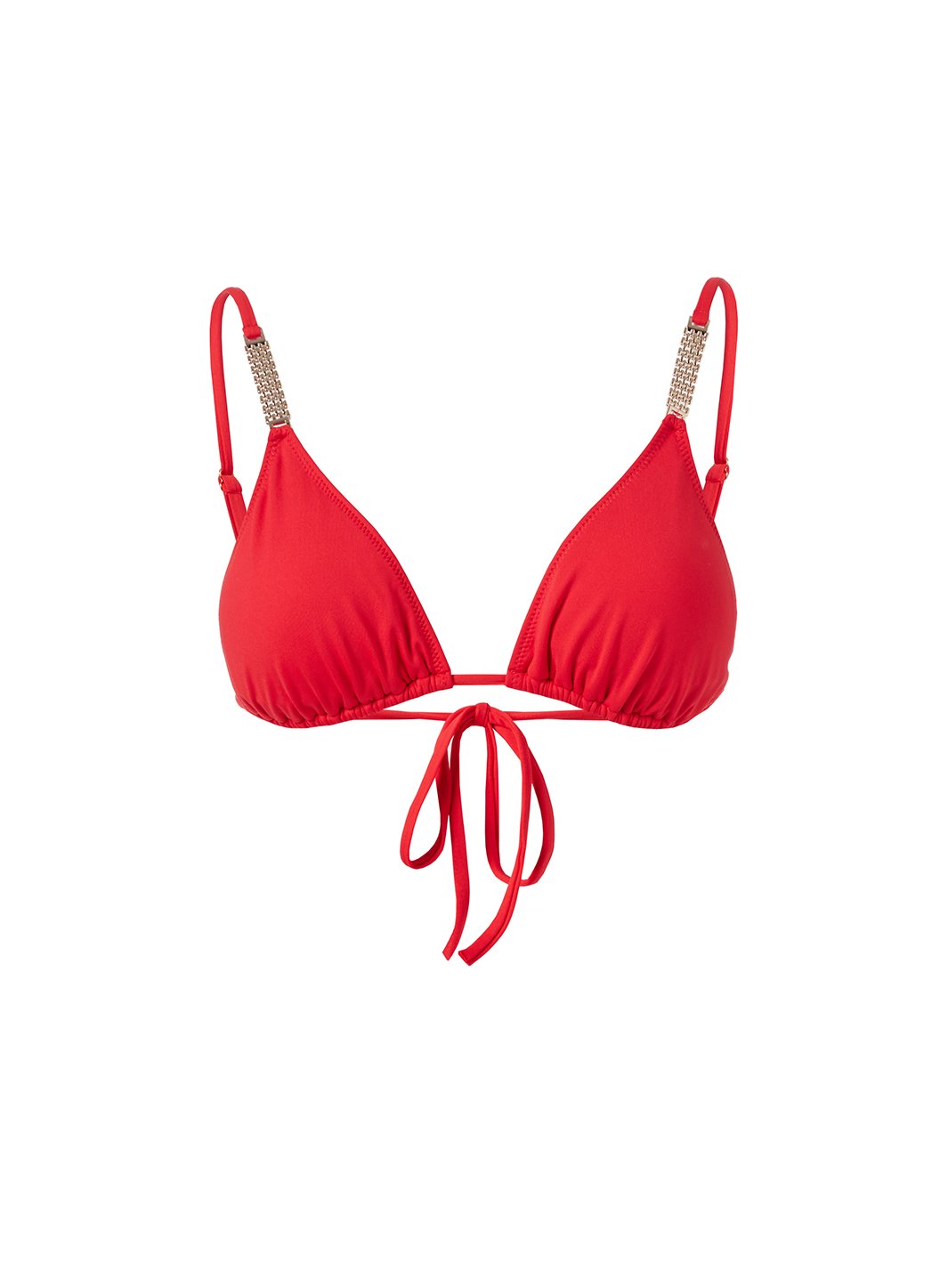Melissa Odabash Exclusive Monaco Red Eco Bralette Bikini Top | Official ...
