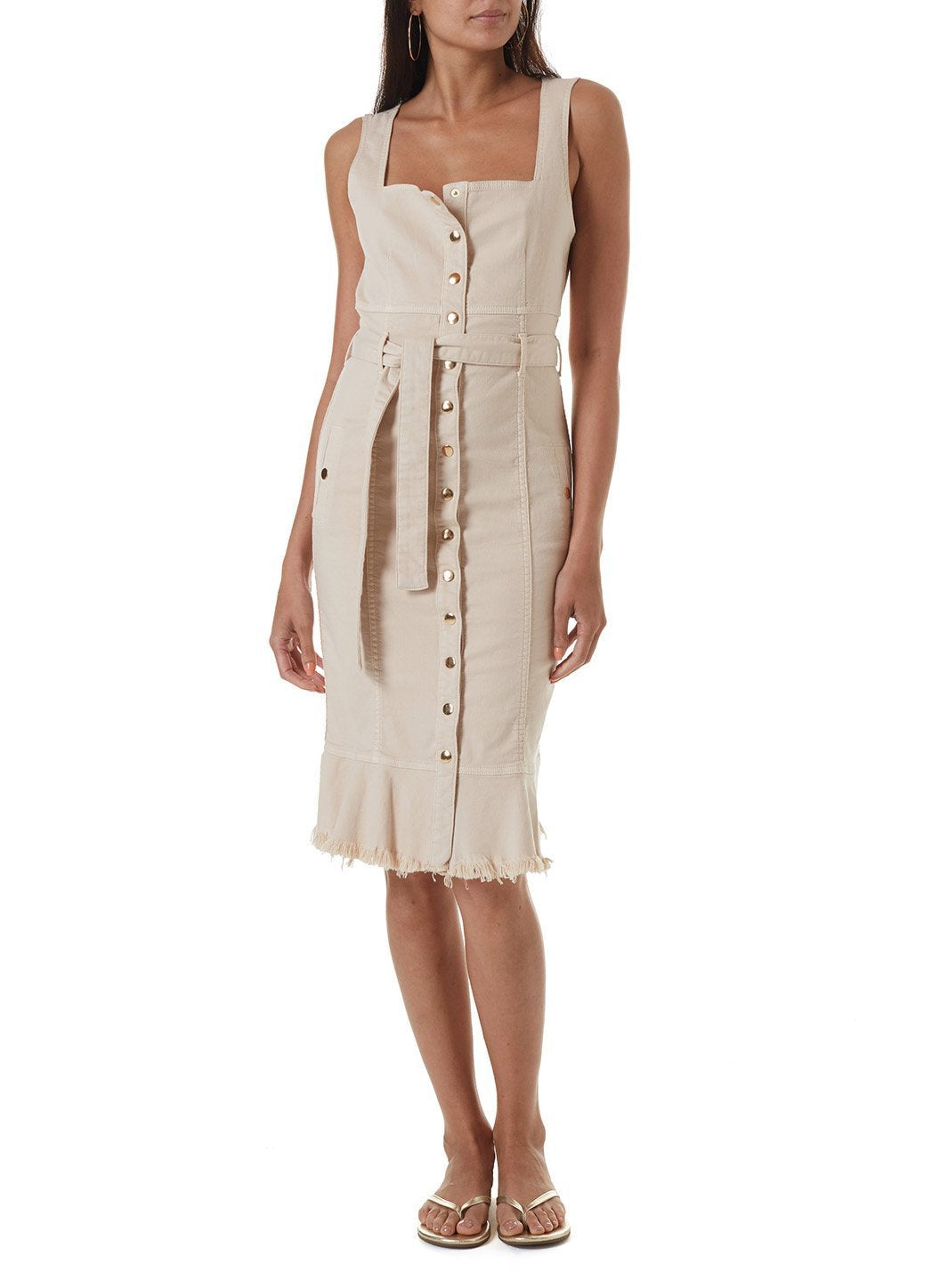 Ruby Tan Short Dress | Official Site